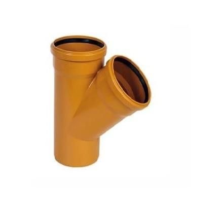 Kanalisatsiooni kolmik välis 110 x 110 x 45° oranž SN8, 8600198021126 ...