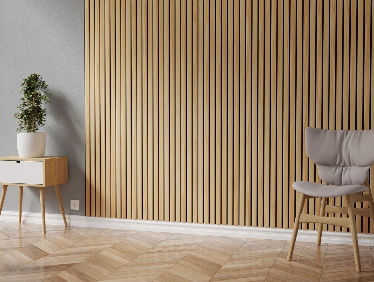 Seinapaneel Mellow dekoratiiv pruun/vaha 0,3x2,4m 14132402 | Decora