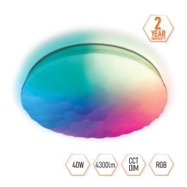 Laevalgusti LED + pult 40+8W 4751029234063 | Decora