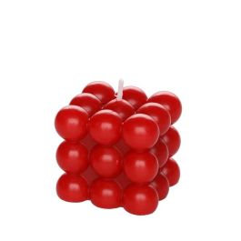 Küünal Cube 6cm punane 6410416216607 | Decora