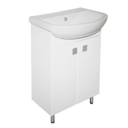 Vannitoakapp valamuga Aqualine VK55T valge 930VK55T | Decora