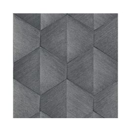 Vinüültapeet 10370-10 geomeetriline muster hõbe/hall, geomeetriline ...