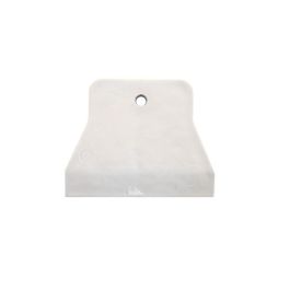 Pahtlilabidas kummist 10cm valge 940810 | Decora