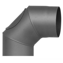 Suitsutoru põlv D150/90° luugiga 5999078703041 | Decora