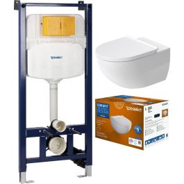 WC seinaraam Duravit Durastyle + pott Architec DWD10290KOMP | Decora