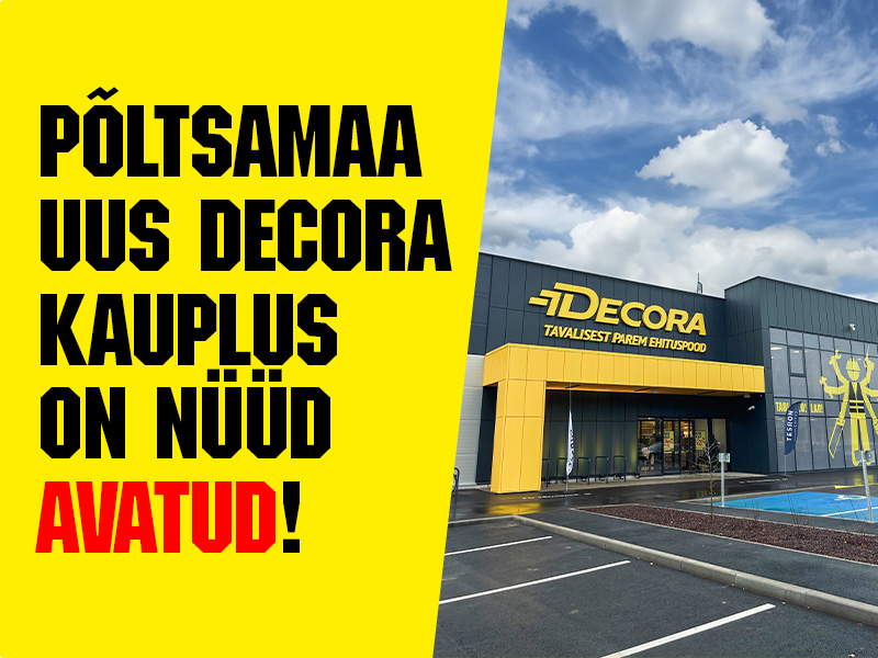 Tavalisest parem ehituspood! | Decora