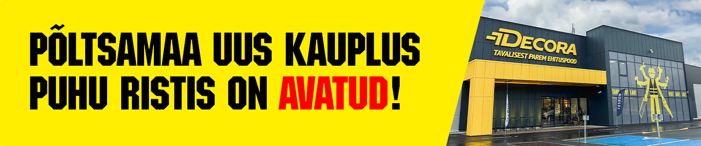 Tavalisest parem ehituspood! | Decora